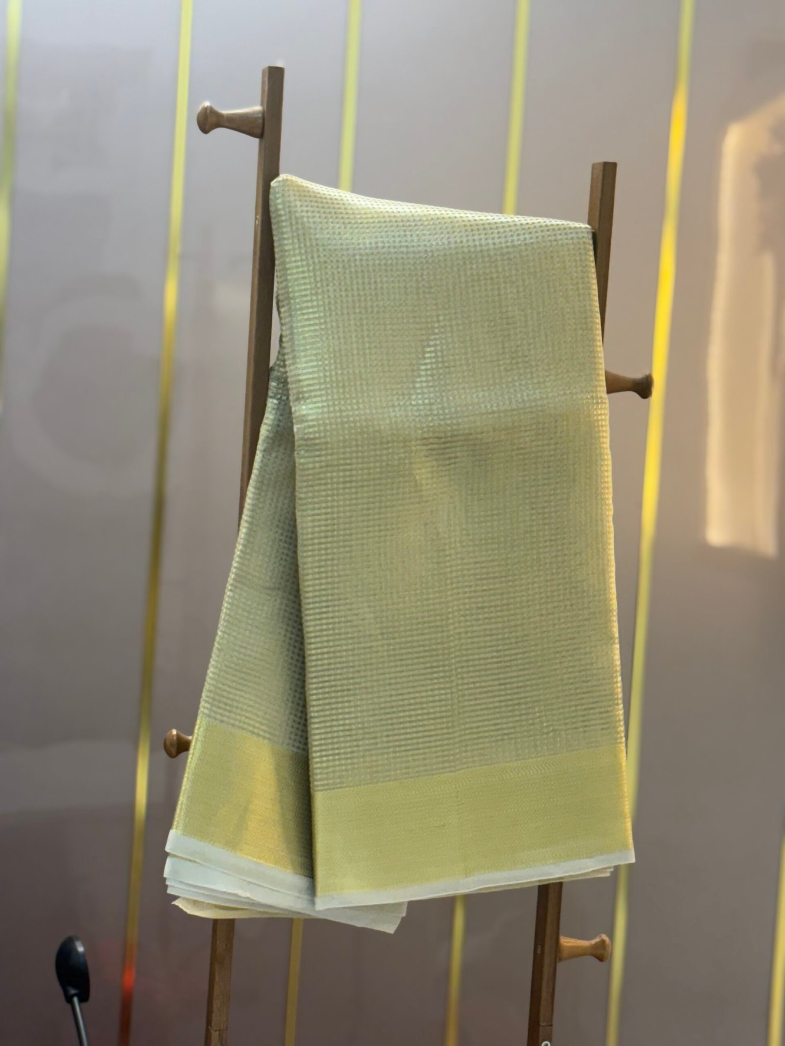 Nayanthara check silk saree – Suyambu Cloth Stores